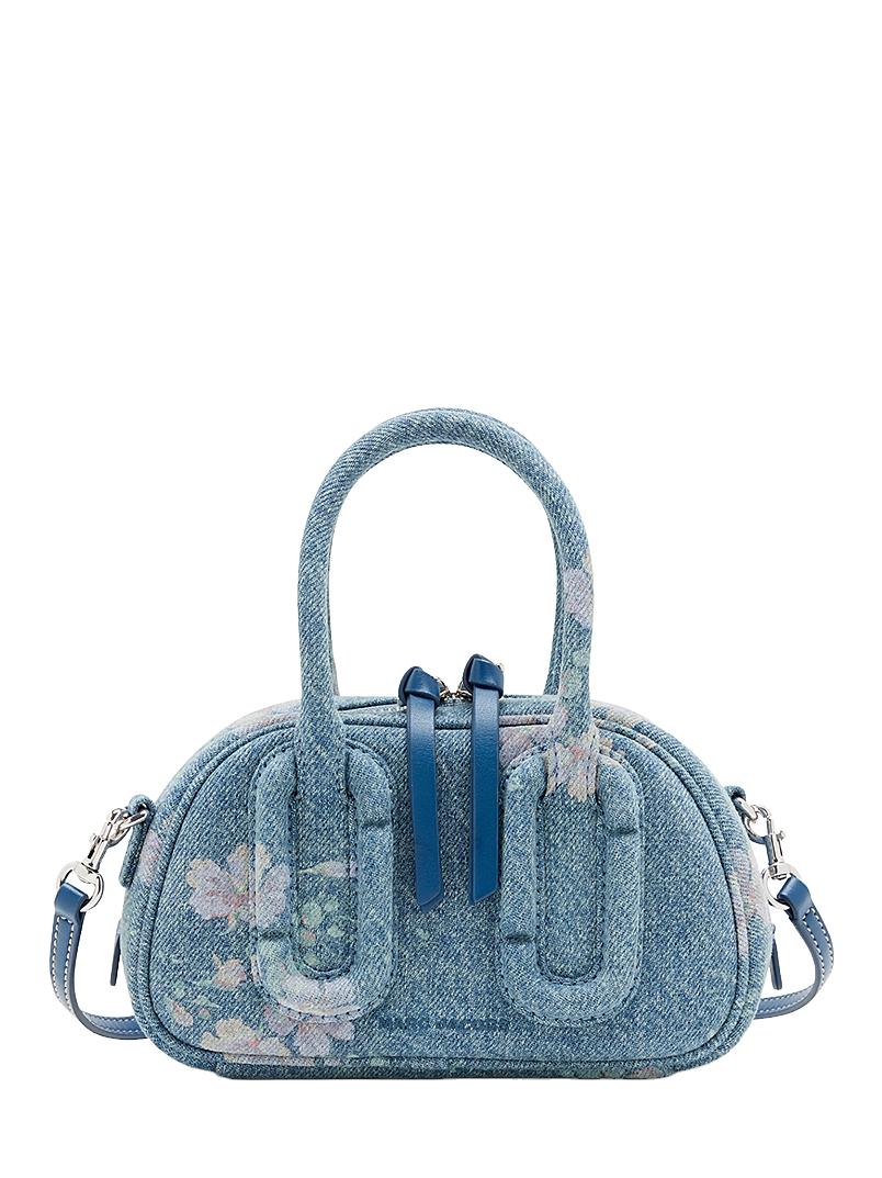 MARC JACOBS Marc Jacobs Babe Mini Denim Top Handle Bag
